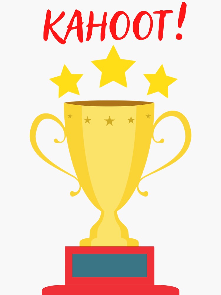 "kahoot!" Sticker for Sale by LaSalvador | Redbubble