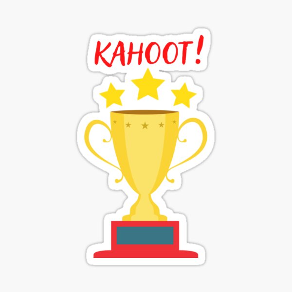 "kahoot!" Sticker for Sale by LaSalvador | Redbubble