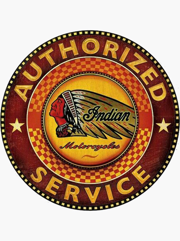 "circle indian motors " Sticker for Sale by PalnudHallows01 | Redbubble