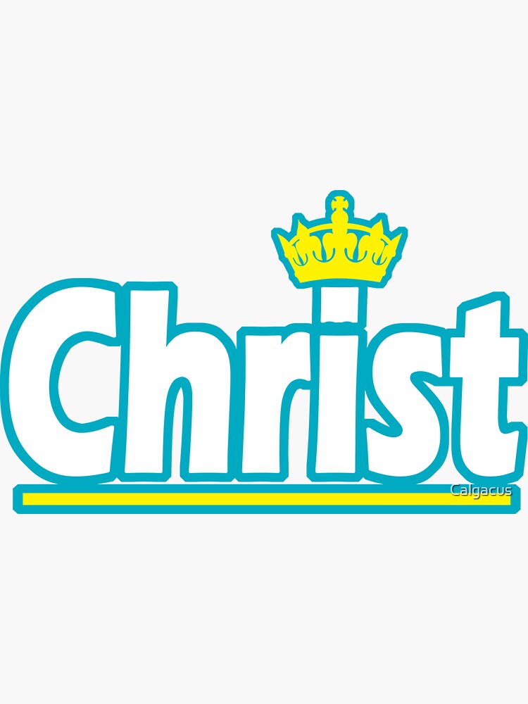 "CHRIST THE KING" Sticker for Sale by Calgacus | Redbubble