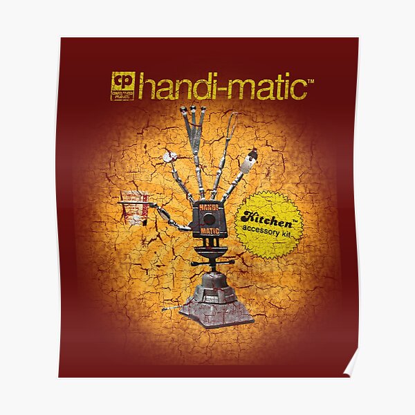 "handi-matic (Big Fish)" Poster for Sale by ImSecretlyGeeky | Redbubble