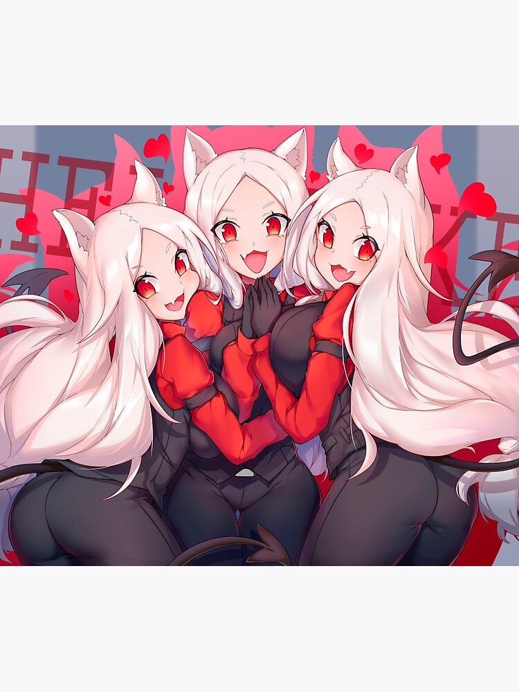 Cerberus Helltaker Sexy Lewd Boobs Tits Ass Butt Thicc Booty Thighs