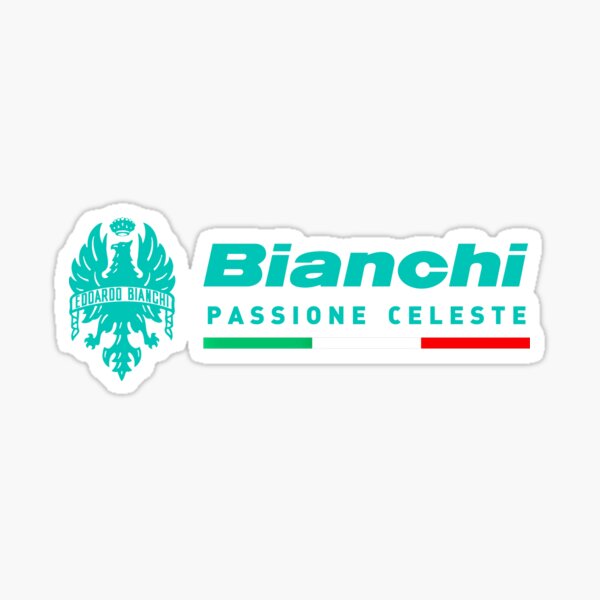"bianchi italian bikes logo" Sticker for Sale by zoeknowles6 | Redbubble