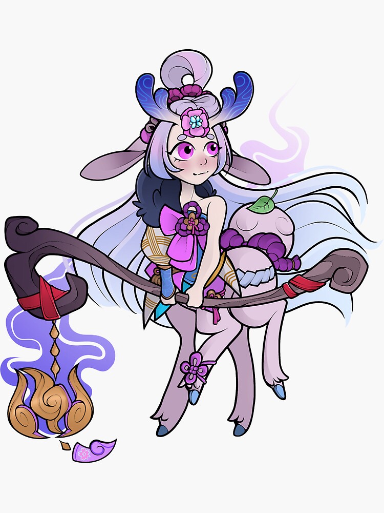 "Spirit Blossom Lillia" Sticker for Sale by sunpeam | Redbubble