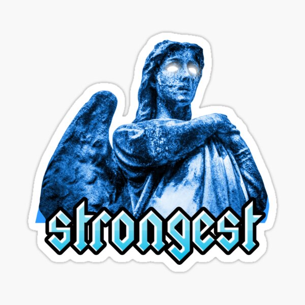 "strong" Sticker for Sale by karazat5 | Redbubble