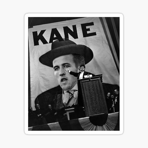 "Kane" Sticker for Sale by NostalgiaInc | Redbubble