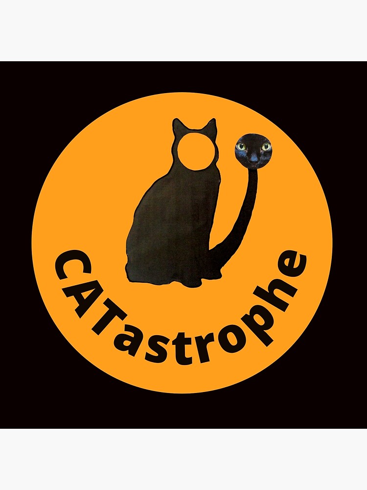 "CATastrophe" Art Board Print for Sale by Peter Baker | Redbubble