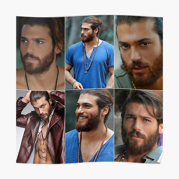 "Can Yaman" Poster for Sale by TheJenny93 | Redbubble