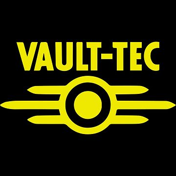 "Fallout vault tec " Sticker for Sale by JacklynBerge | Redbubble