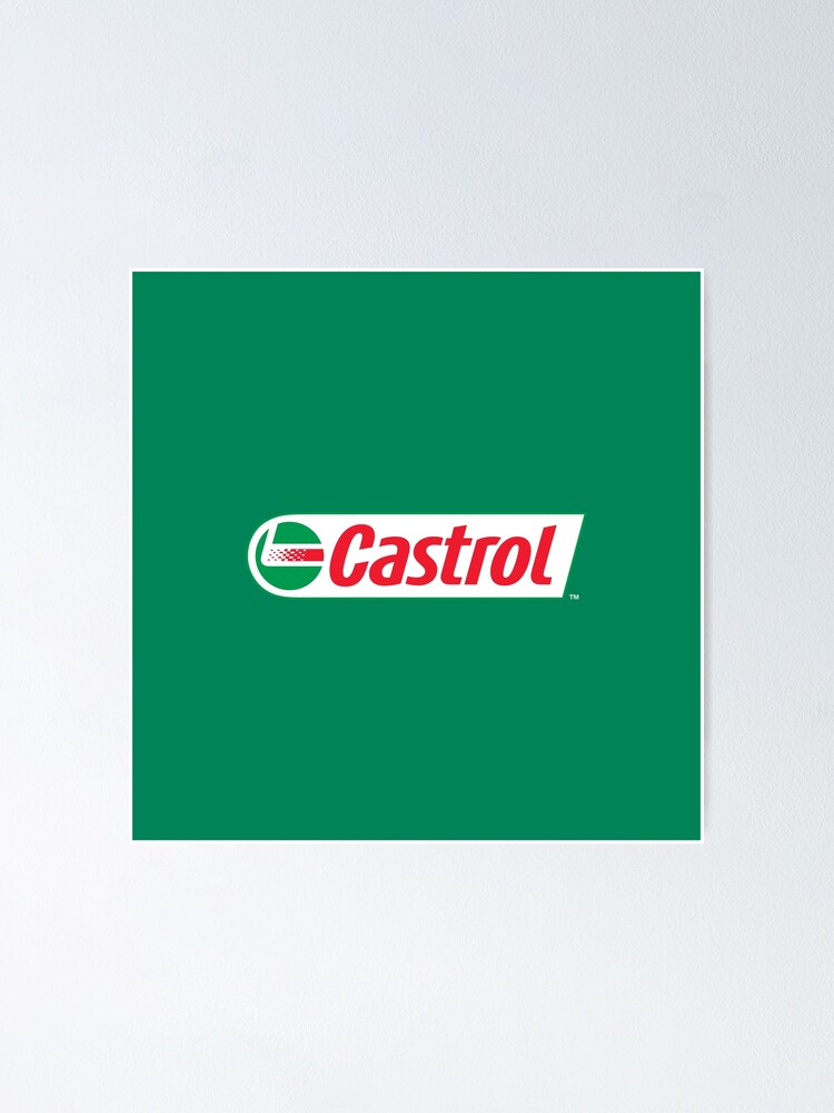"Castrol oil logo" Poster for Sale by alexahughes5 | Redbubble