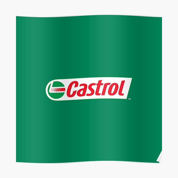 "Castrol oil logo" Poster for Sale by alexahughes5 | Redbubble