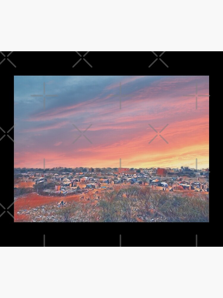 ""AESTHETIC SLUMS" (GOLDEN HOUR EDITION)" Poster for Sale by ...