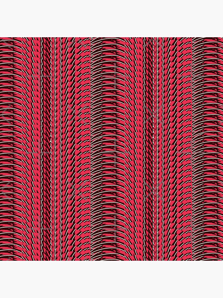 "Bold Red Color Shades" Sticker for Sale by Quill-Design | Redbubble