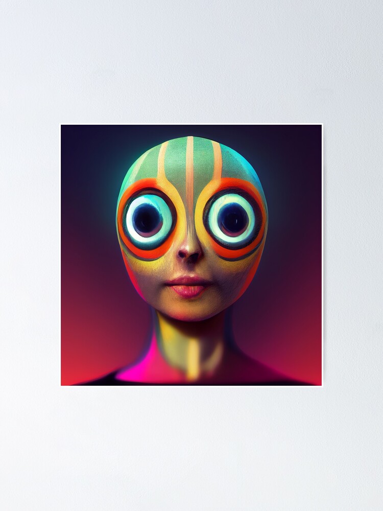 "Insectum Facies" Poster for Sale by Josef-Henry | Redbubble
