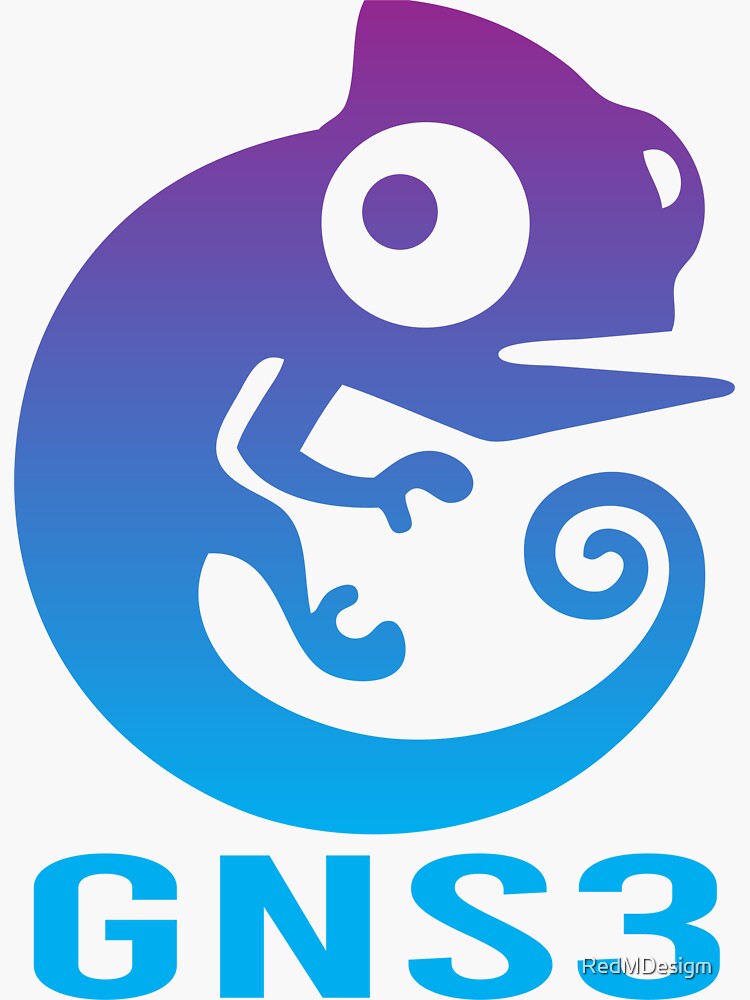 "Network Engineer for office (GNS3 logo icon)" Sticker for Sale by ...