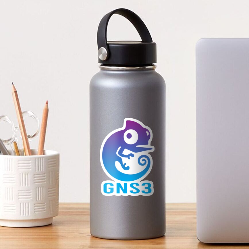 "Network Engineer for office (GNS3 logo icon)" Sticker for Sale by ...