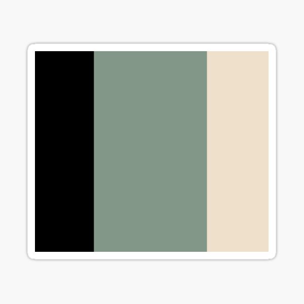 "minimalist modern design in olive green" Sticker for Sale by ...