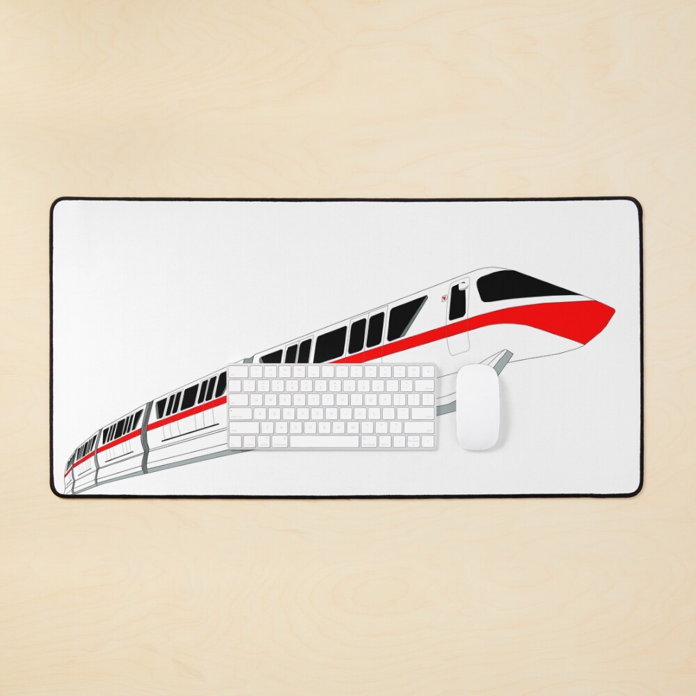 "Red Monorail" Sticker for Sale by FandomTrading | Redbubble