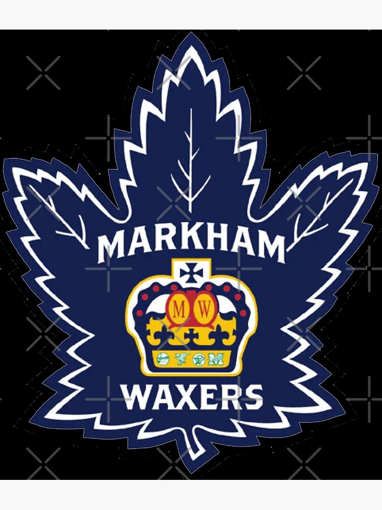 "Markham Waxers Logo" Poster for Sale by 1991vintage | Redbubble