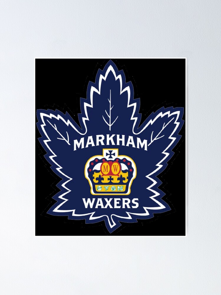 "Markham Waxers Logo" Poster for Sale by 1991vintage | Redbubble