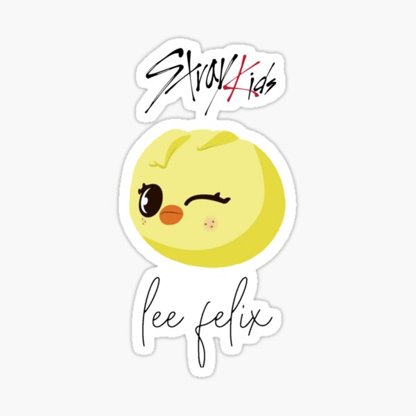 "stray kids lee felix emoji" Sticker for Sale by all-trendy | Redbubble
