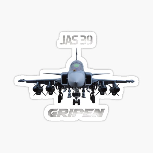 "Saab JAS39 Gripen" Sticker for Sale by Dirk4171 | Redbubble