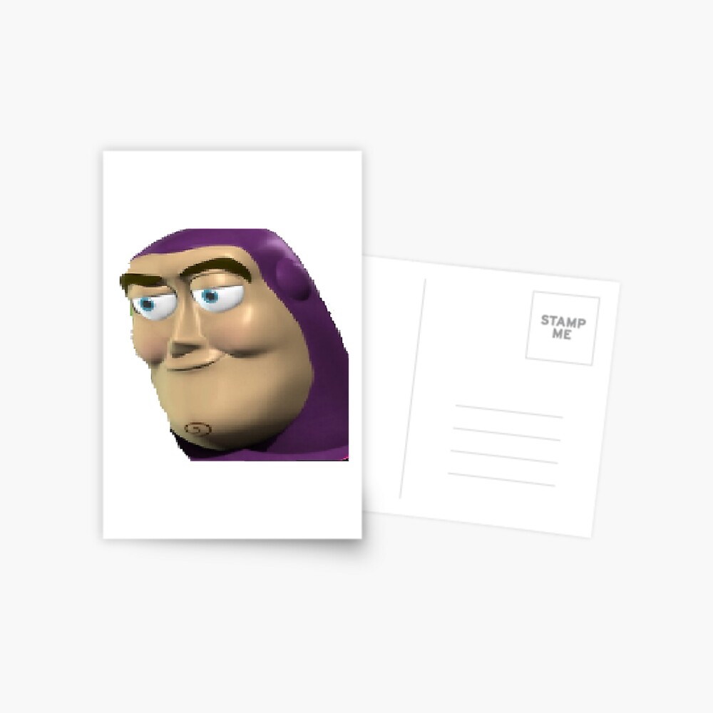 Gru Buzz Lightyear Meme Buzz Meme Postcard