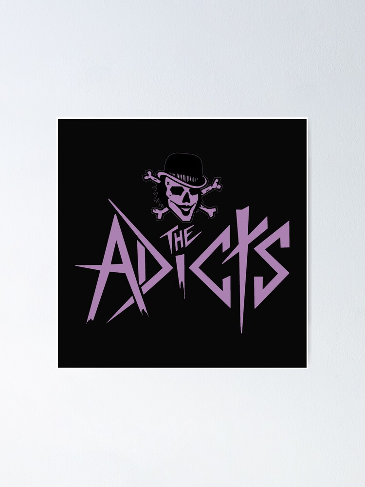"The Adicts Punk rock Stencil Art" Poster for Sale by LariseStore ...