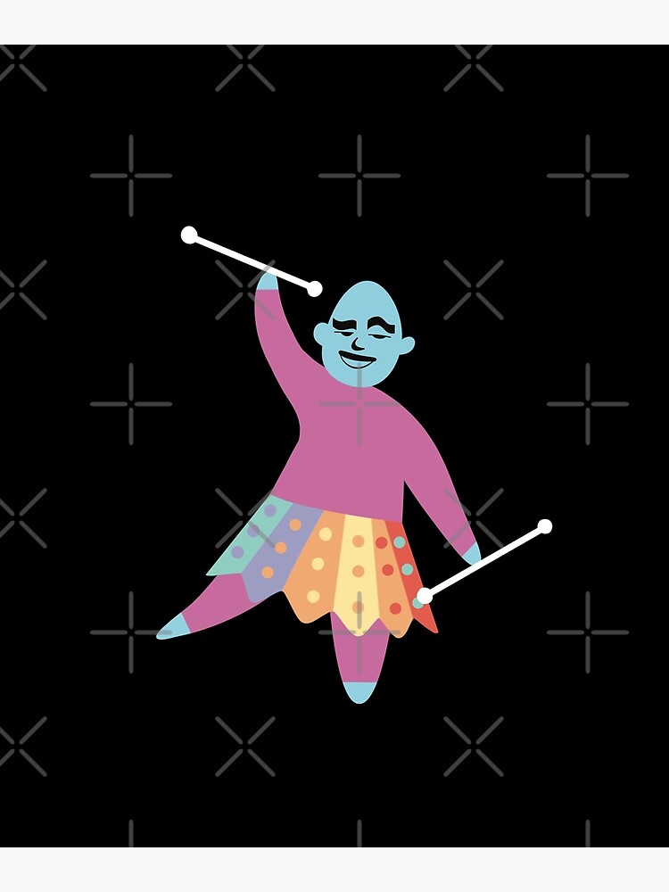 "Fabulous Baton Twirler with white batons" Poster for Sale by ...