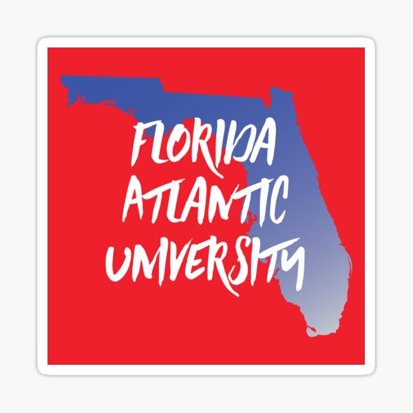 "Florida Atlantic University" Sticker for Sale by Christina Linton ...