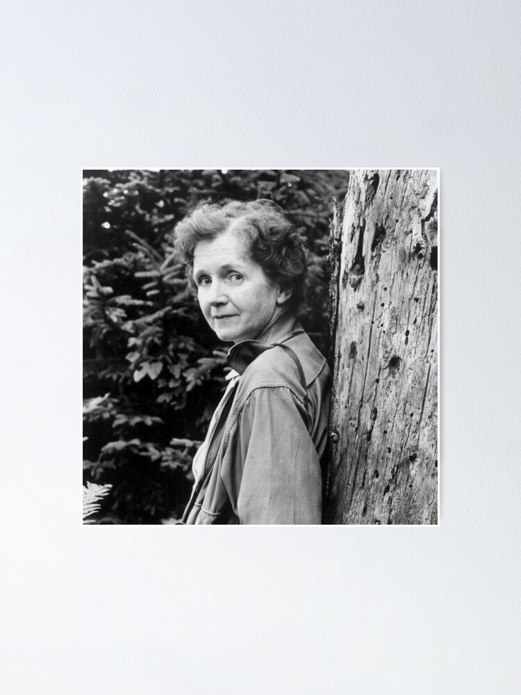 "Rachel Carson" Poster for Sale by bla47 | Redbubble
