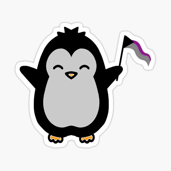 "Demi Sexual pride flag adorable penguin" Sticker for Sale by rmgee573 ...