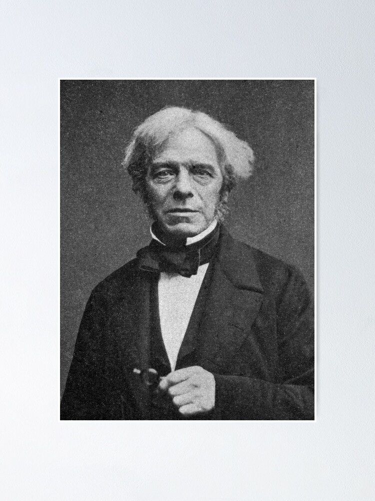 "Michael Faraday" Poster for Sale by bla47 | Redbubble
