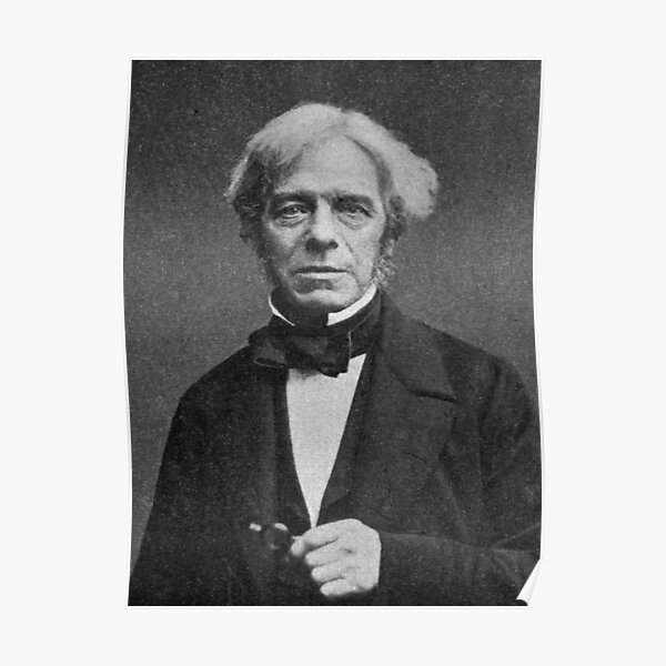 "Michael Faraday" Poster for Sale by bla47 | Redbubble