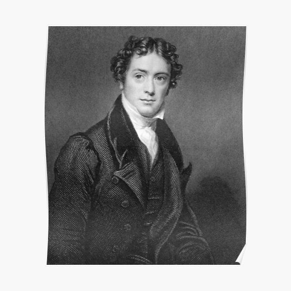 "Scientist Michael Faraday" Poster for Sale by bla47 | Redbubble