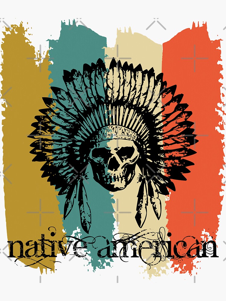 "Native American Indigenous First Nation Indian" Sticker for Sale by ...