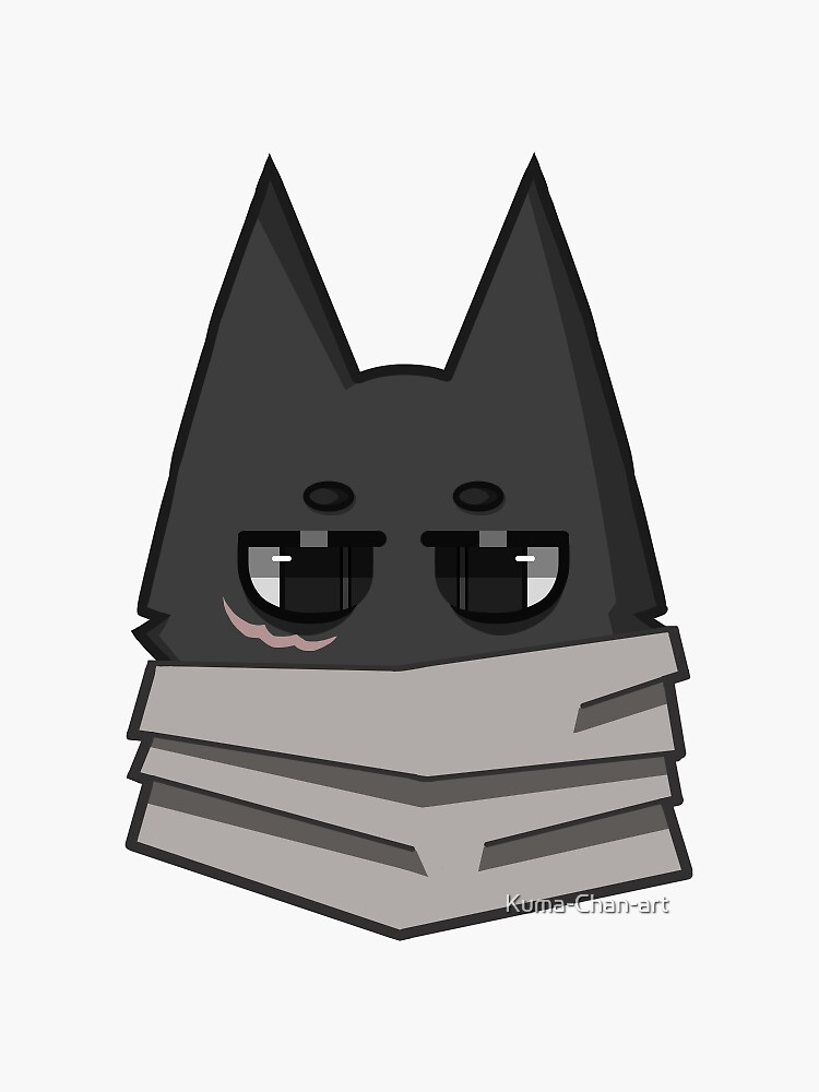 "Catzawa! (kitty Aizawa) " Sticker for Sale by Kuma-Chan-art | Redbubble