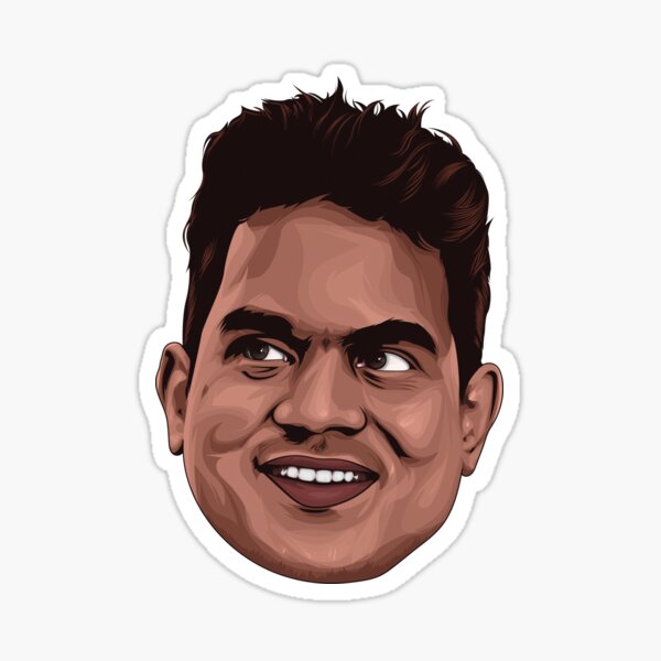 "Yuvan Shankar Raja Illustration " Sticker for Sale by Naveen-Siva ...