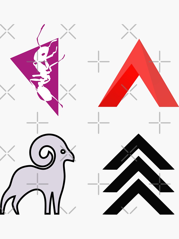 Apache Ant, APISIX, Aries, Arrow - 4x Sticker Combo Pack" Sticker for ...