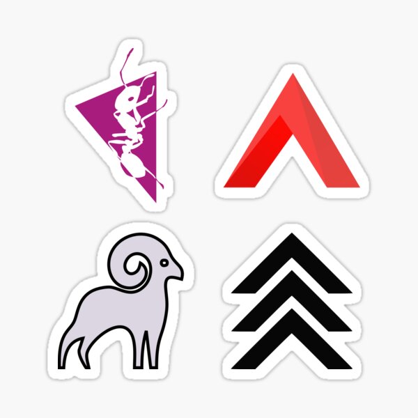 Apache Ant, APISIX, Aries, Arrow - 4x Sticker Combo Pack" Sticker for Sale by thisisgeekvana ...