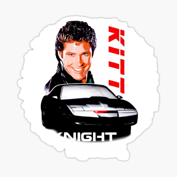 "K2000, knightrider" Sticker for Sale by Esadamara | Redbubble