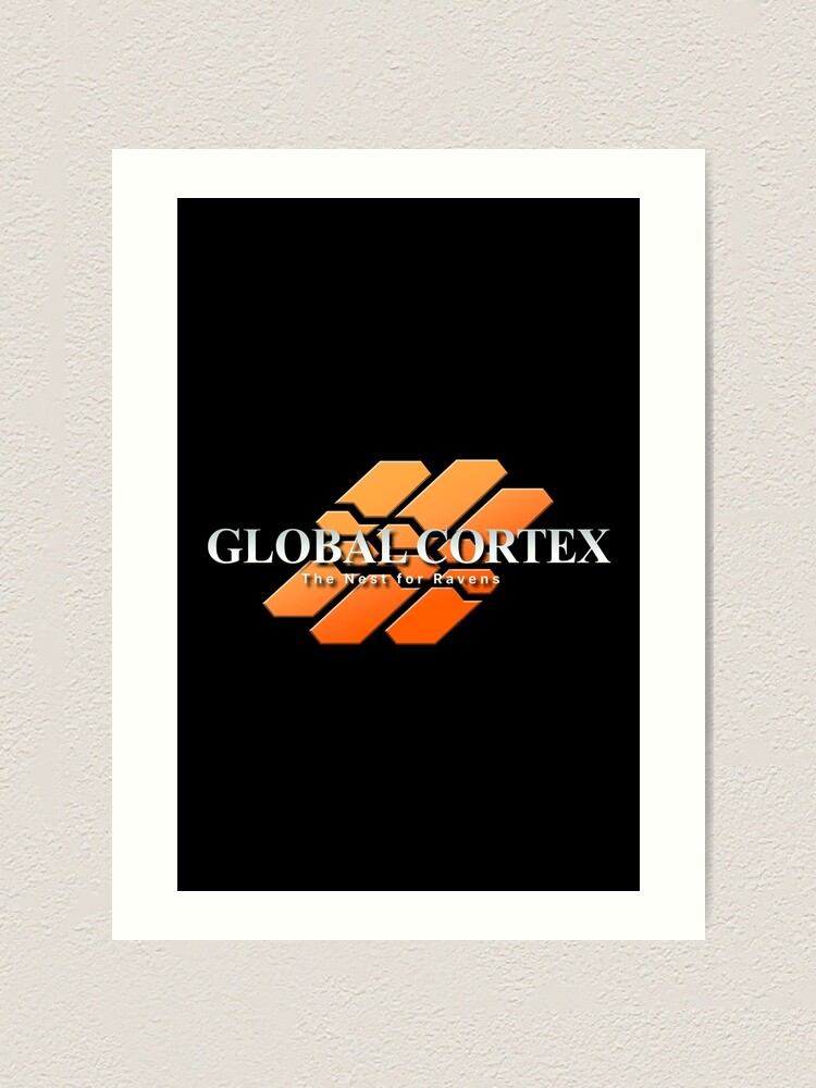 "Armored Core 3 - Ps 2 - Corporation Logo - Global Cortex Detailed" Art Print for Sale by Mecha ...
