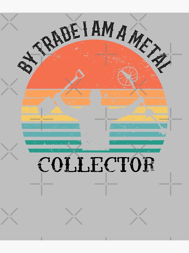 "Metal detector retro sunset design " Poster for Sale by TipTopTapo ...