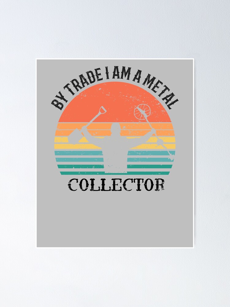 "Metal detector retro sunset design " Poster for Sale by TipTopTapo ...
