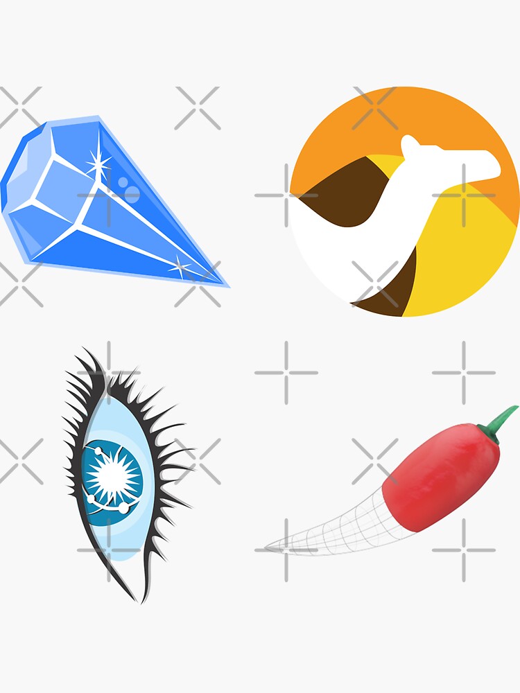 Apache Calcite, Camel, Cassandra, Cayenne - 4x Sticker Combo Pack ...
