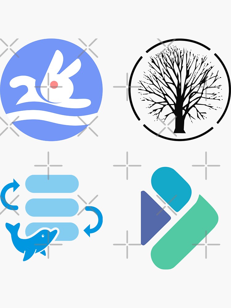 Apache DevLake, Directory, DolphinScheduler, Doris - 4x Sticker Combo ...