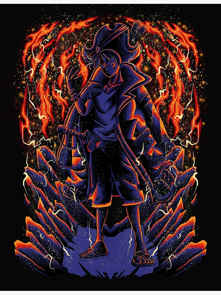 "Monkey D luffy . movie red" Poster for Sale by ranpict-art | Redbubble