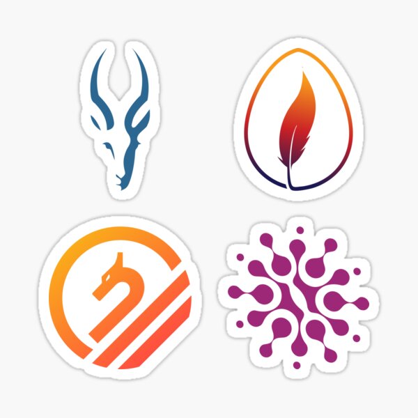 Apache Impala, Incubator, InLong, IoTDB - 4x Sticker Combo Pack ...