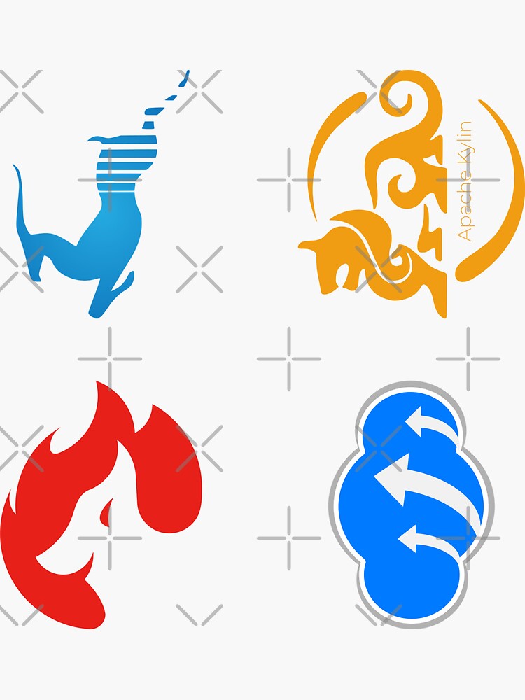 Apache Kudu, Kylin, Kyuubi, Libcloud - 4x Sticker Combo Pack" Sticker ...