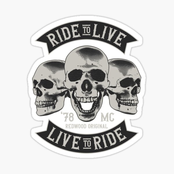 "Ride to Live, live to ride-Abroad In Japan" Sticker for Sale by ...